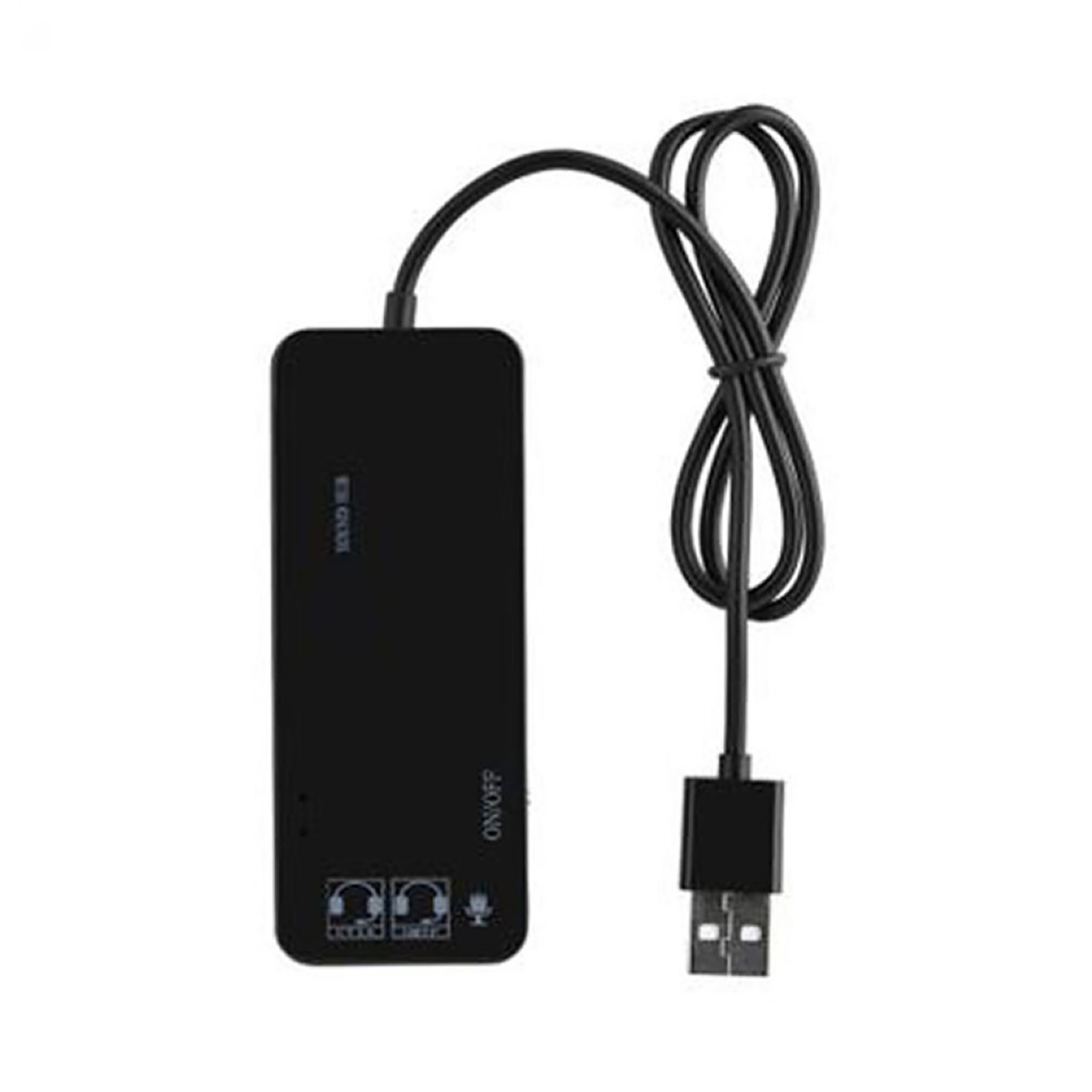 QDJZ 7.1 Channel 3 USB Ports External Sound Card Hub Audio Mic Adapter ...