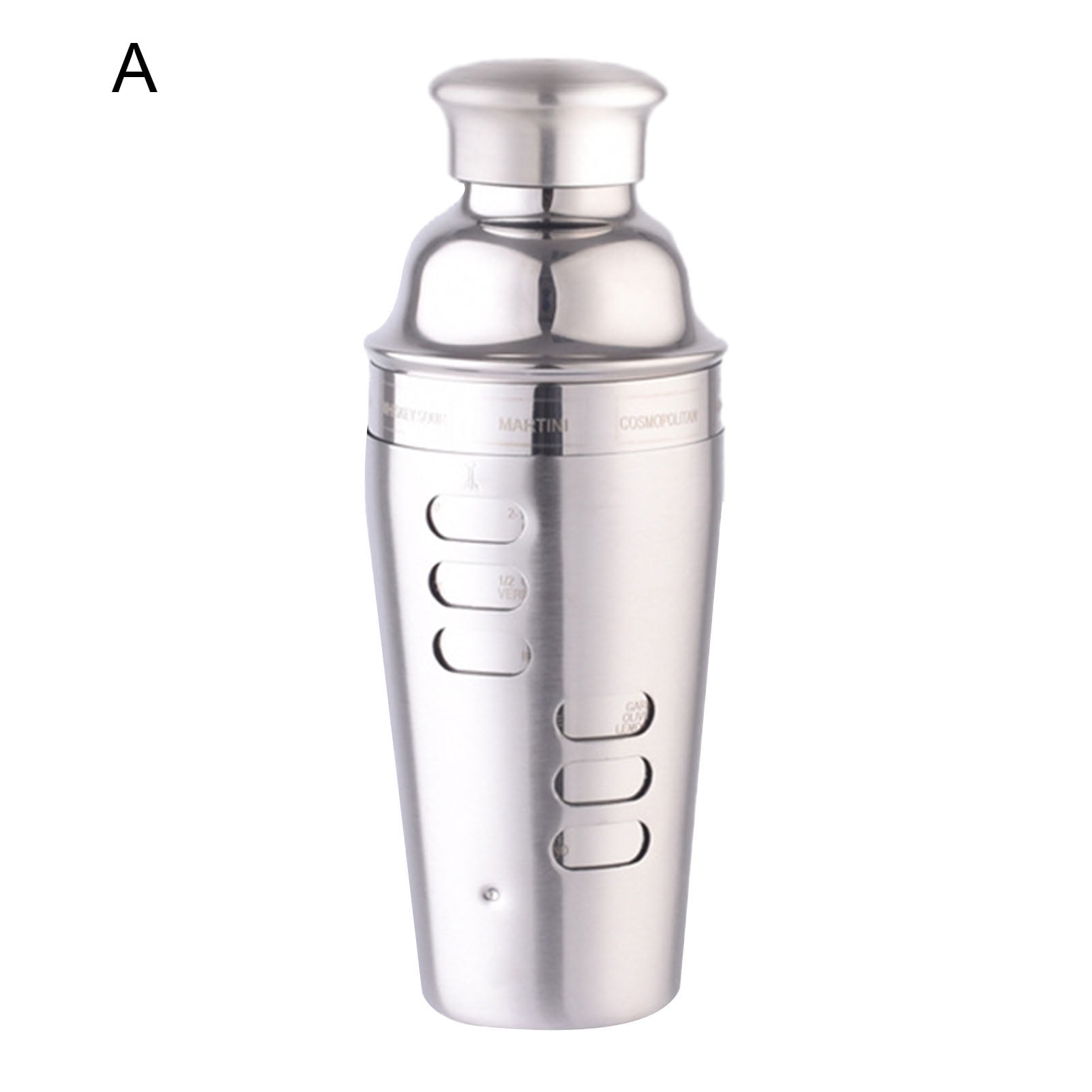 QDJZ 700ml Cocktail Shaker Eco-friendly Leak-proof Stainless Steel ...