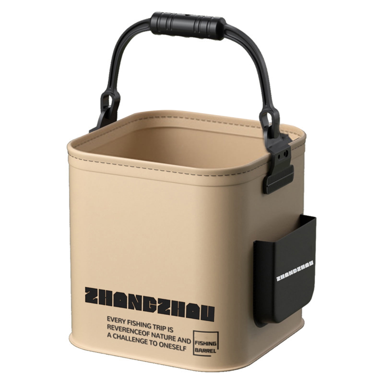 QDJZ 8L Foldable Outdoor Bucket Waterproof Multi-Functional Collapsible ...