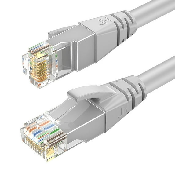 QDJZ CAT6 Ethernet Cable Flame Retardant High Speed 1000Mbps RJ45 LAN ...