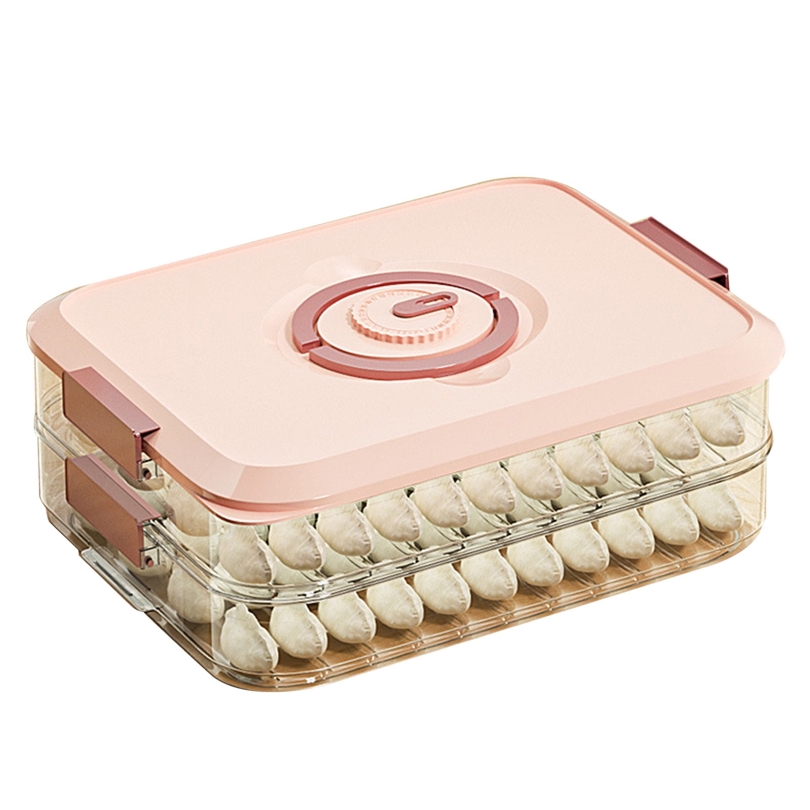 QDJZ Deli Meat Container Dumpling Storage Box Multiple Layer BPA-Free ...