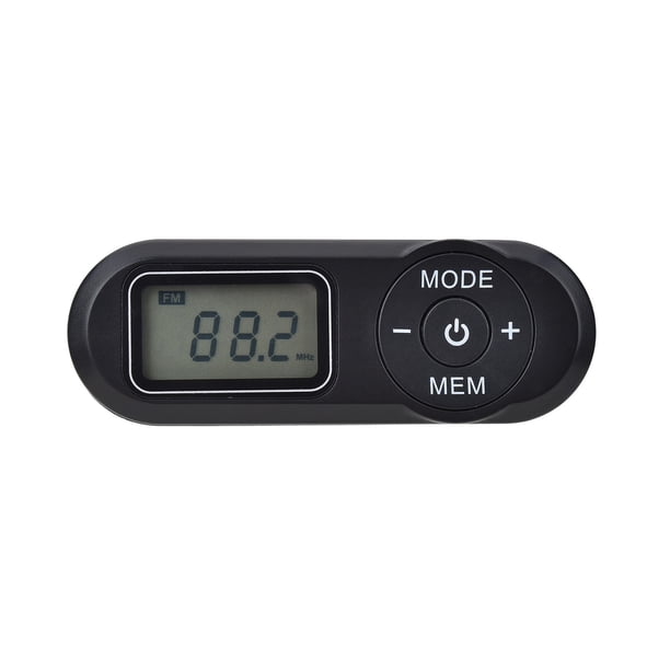 QDJZ Mini Radio LCD Digital Display Retro Portable Pocket FM Receiver ...