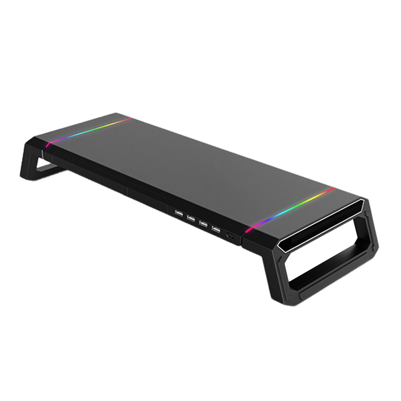 QDJZ Monitor Stand Riser with RGB Lighting Strong Load-bearing High ...
