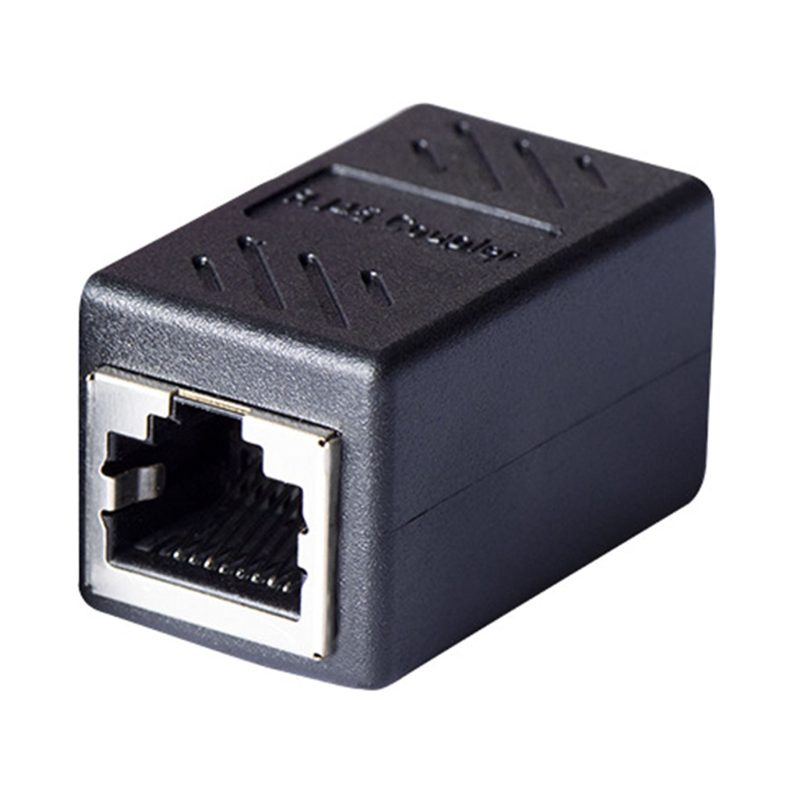 QDJZ Network Connector Dual Ports Plug Play Gold-plated Female to ...
