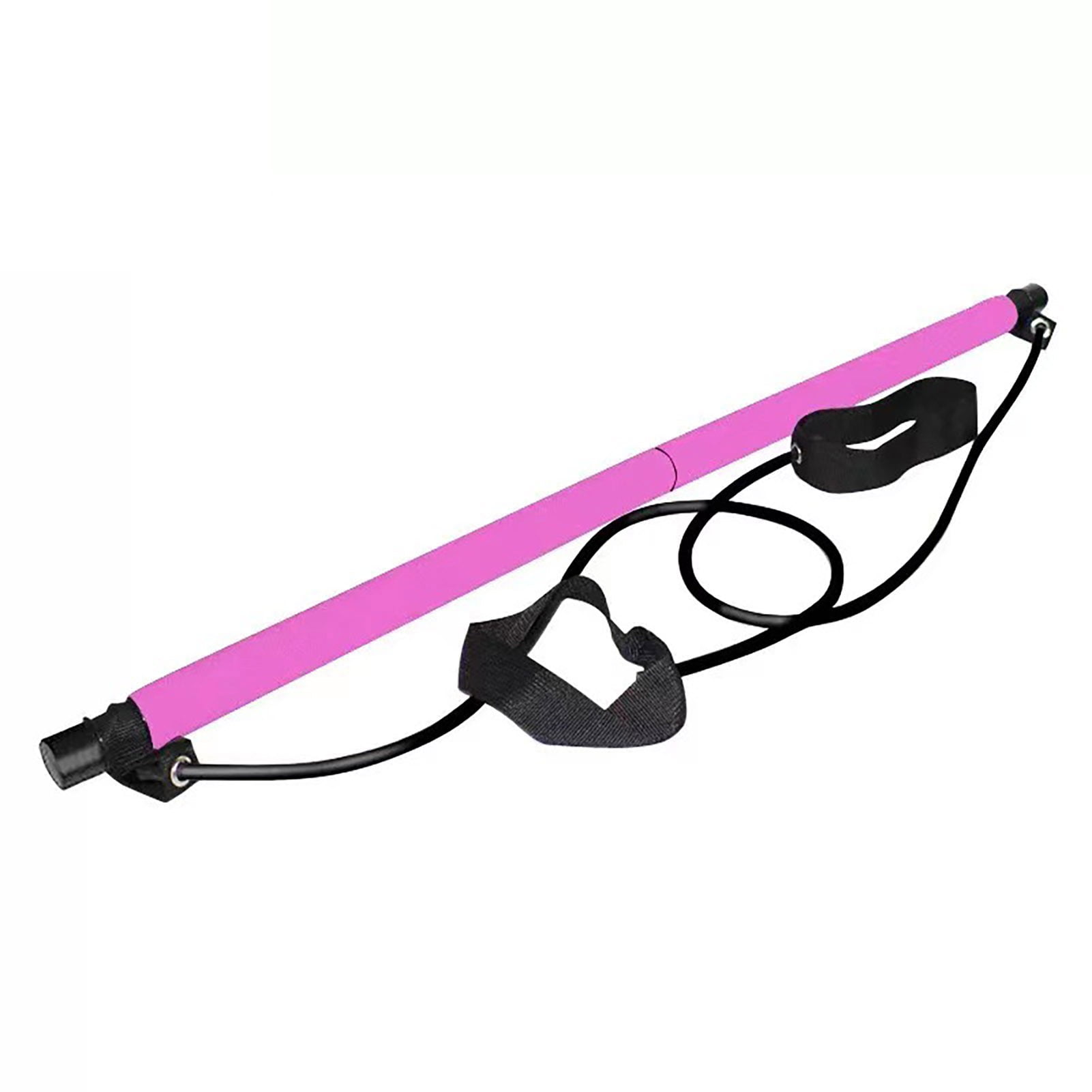 QDJZ Pilates Bar with Resistance Band Strength Training Body Stretching ...