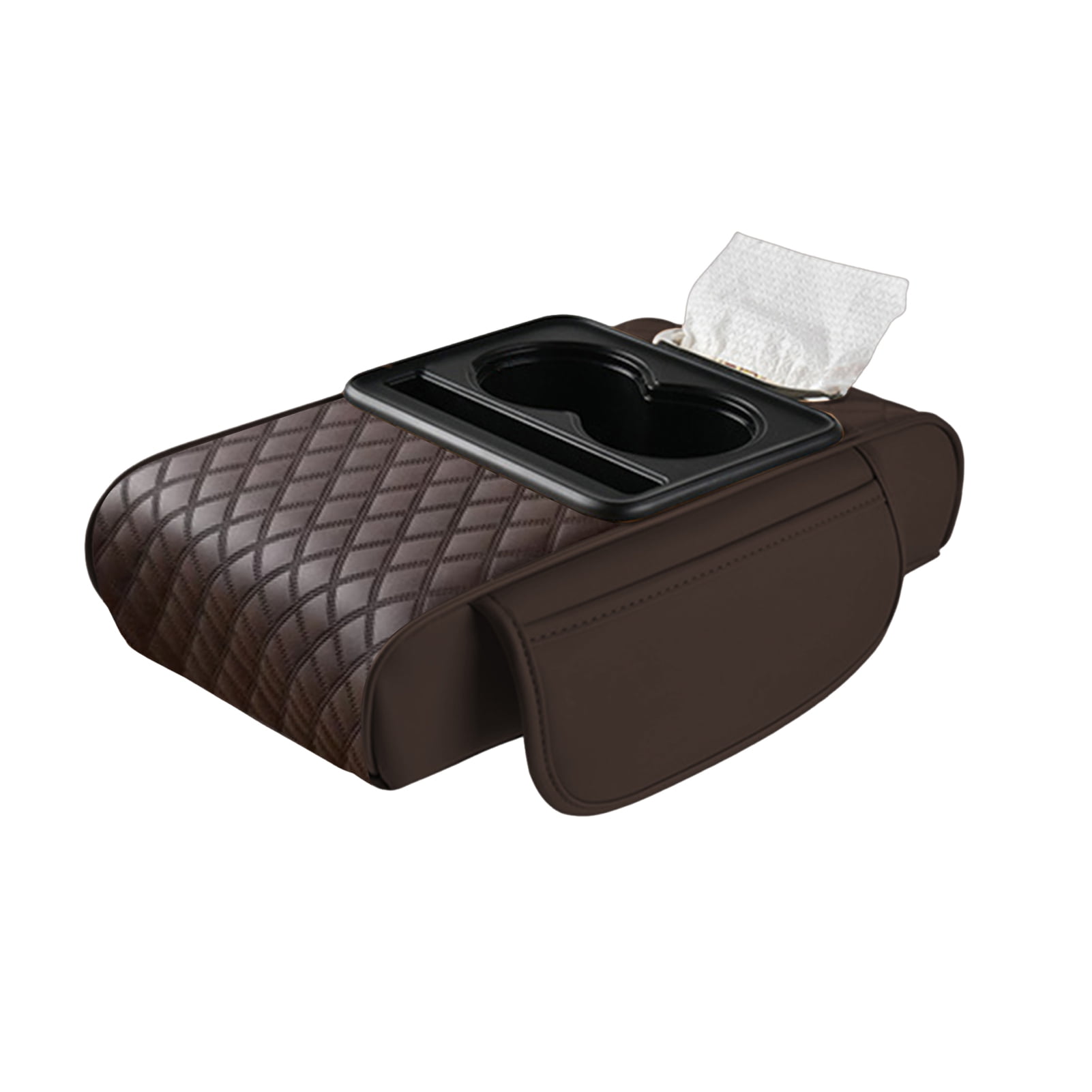 QDJZ Universal Car Arm Rest Cover Multiple Compartments Simple ...