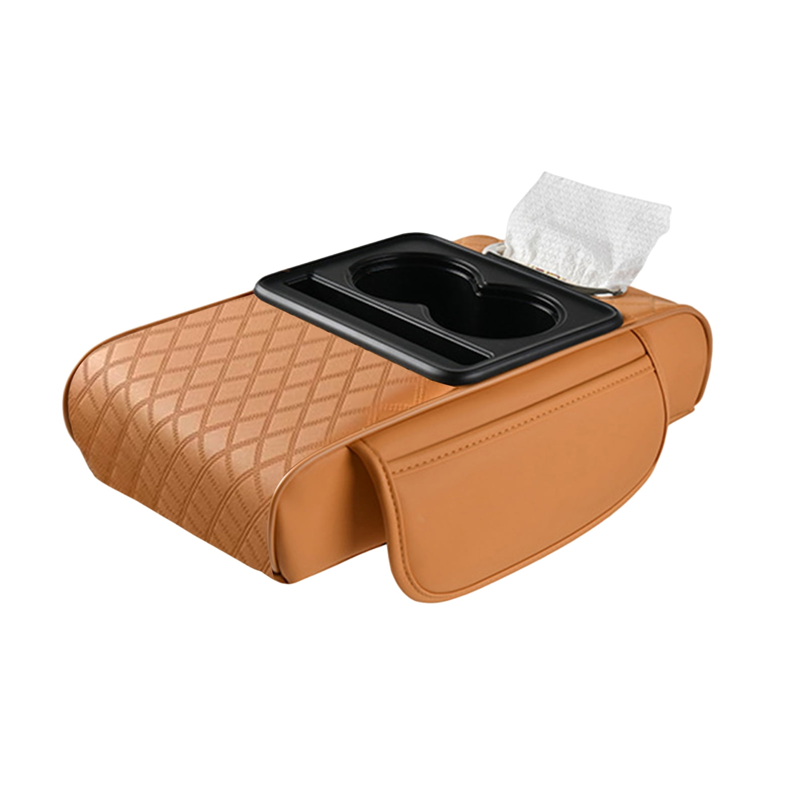 QDJZ Universal Car Arm Rest Cover Multiple Compartments Simple ...