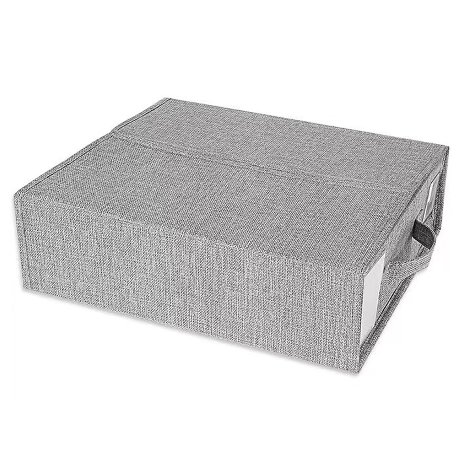 QDJZ Wardrobe Storage Box Foldable with Handle Transparent Window ...