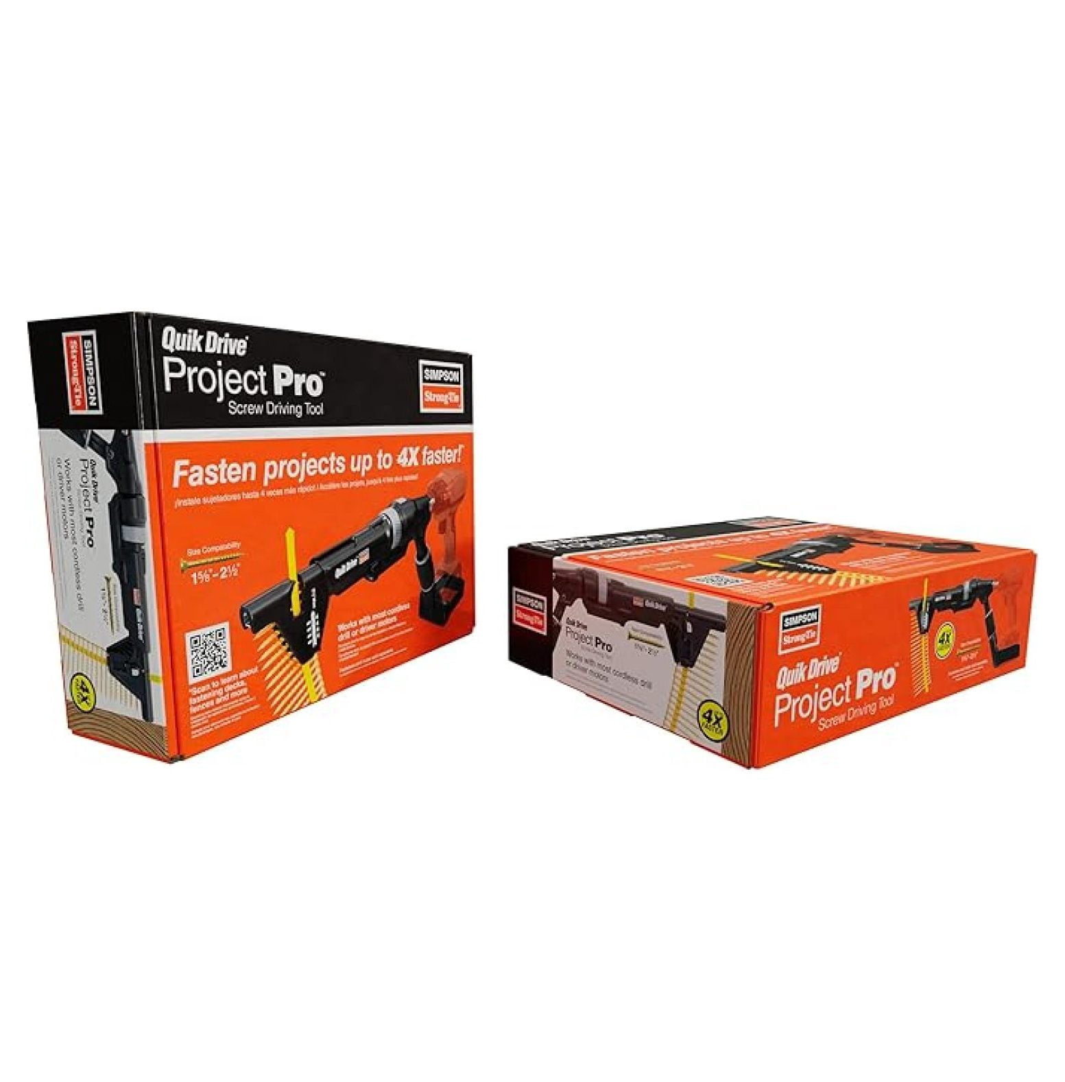 QDPROJECTPRO Quik Drive Project Pro Screw Driving Tool - Walmart.com