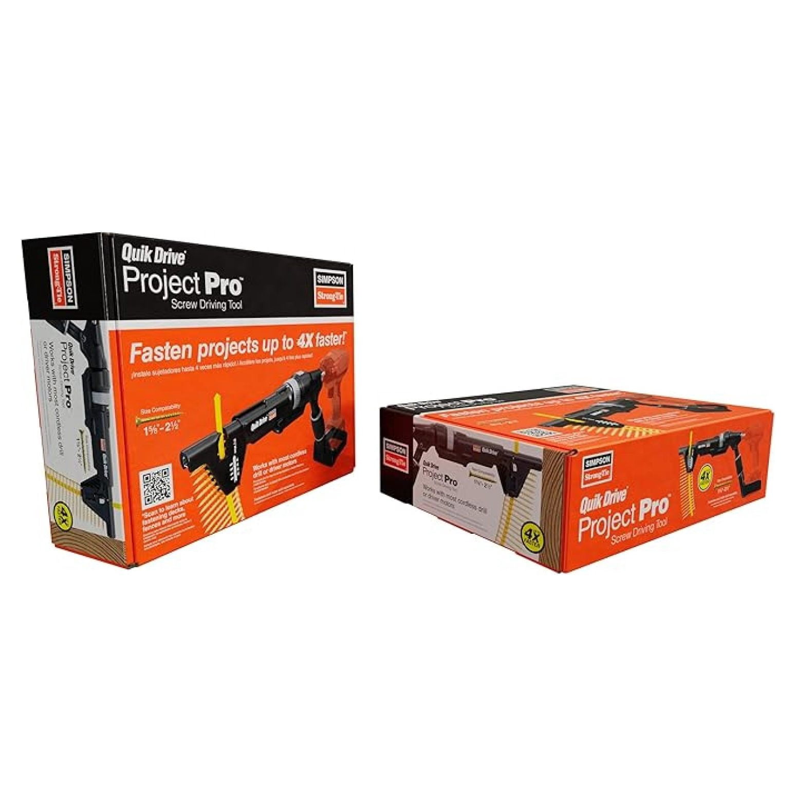QDPROJECTPRO Quik Drive Project Pro Screw Driving Tool - Walmart.com