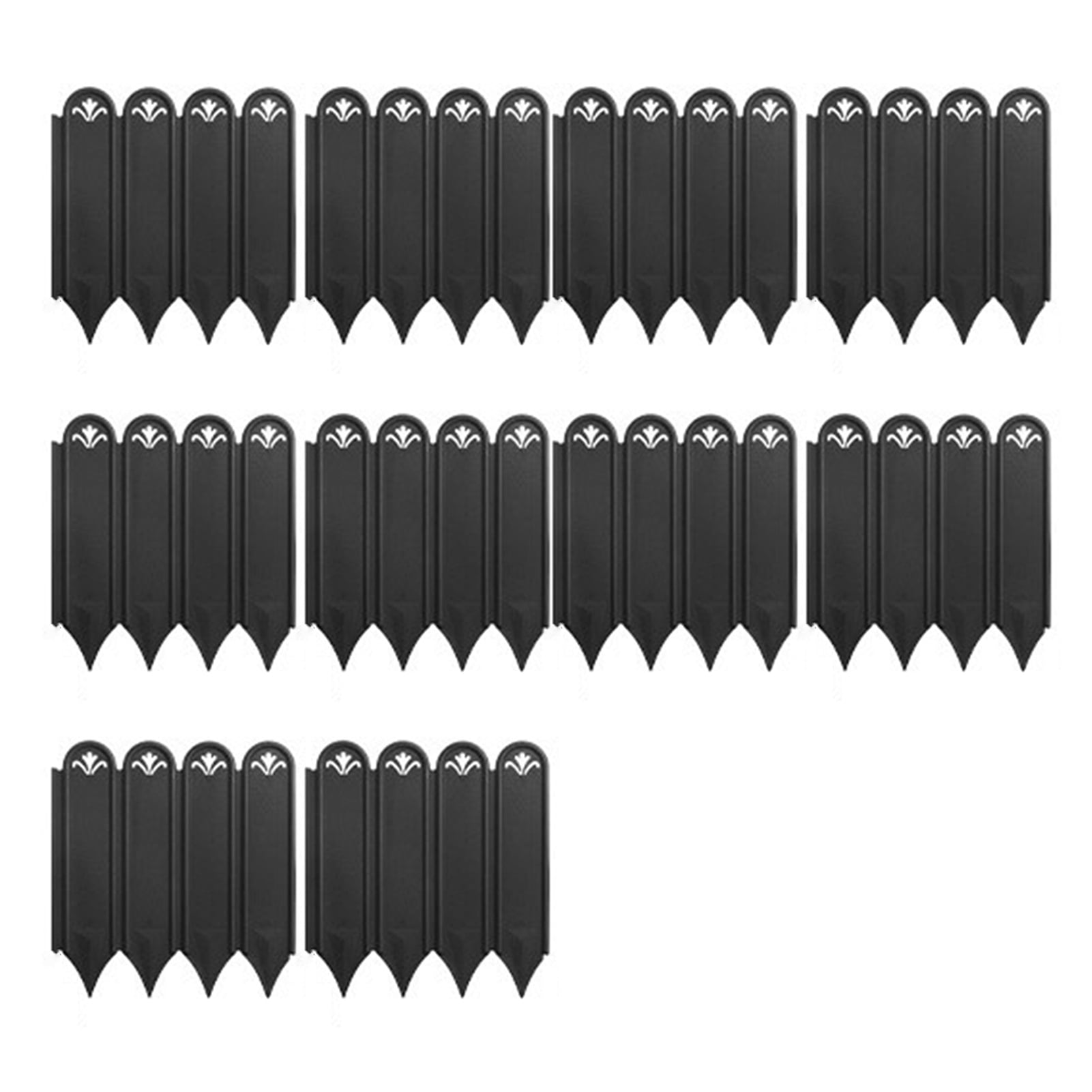 QDXFX 10 Pcs Garden Landscape Edging Panels Connectable Landscaping ...