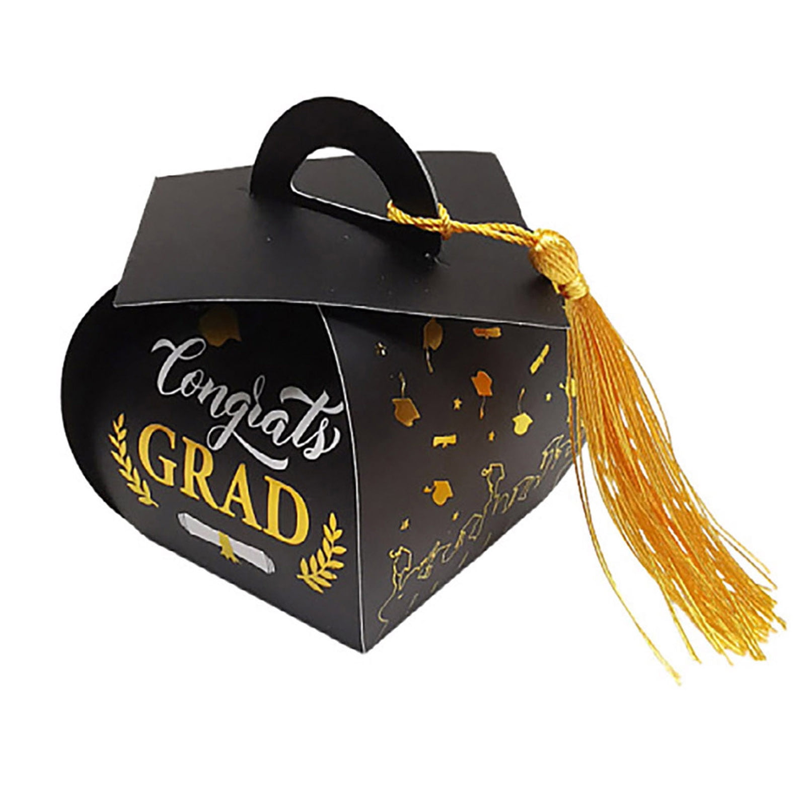 QDXFX 50 Pcs Graduation Cap Gift Box with Tassel Class of 2025 Congrats ...
