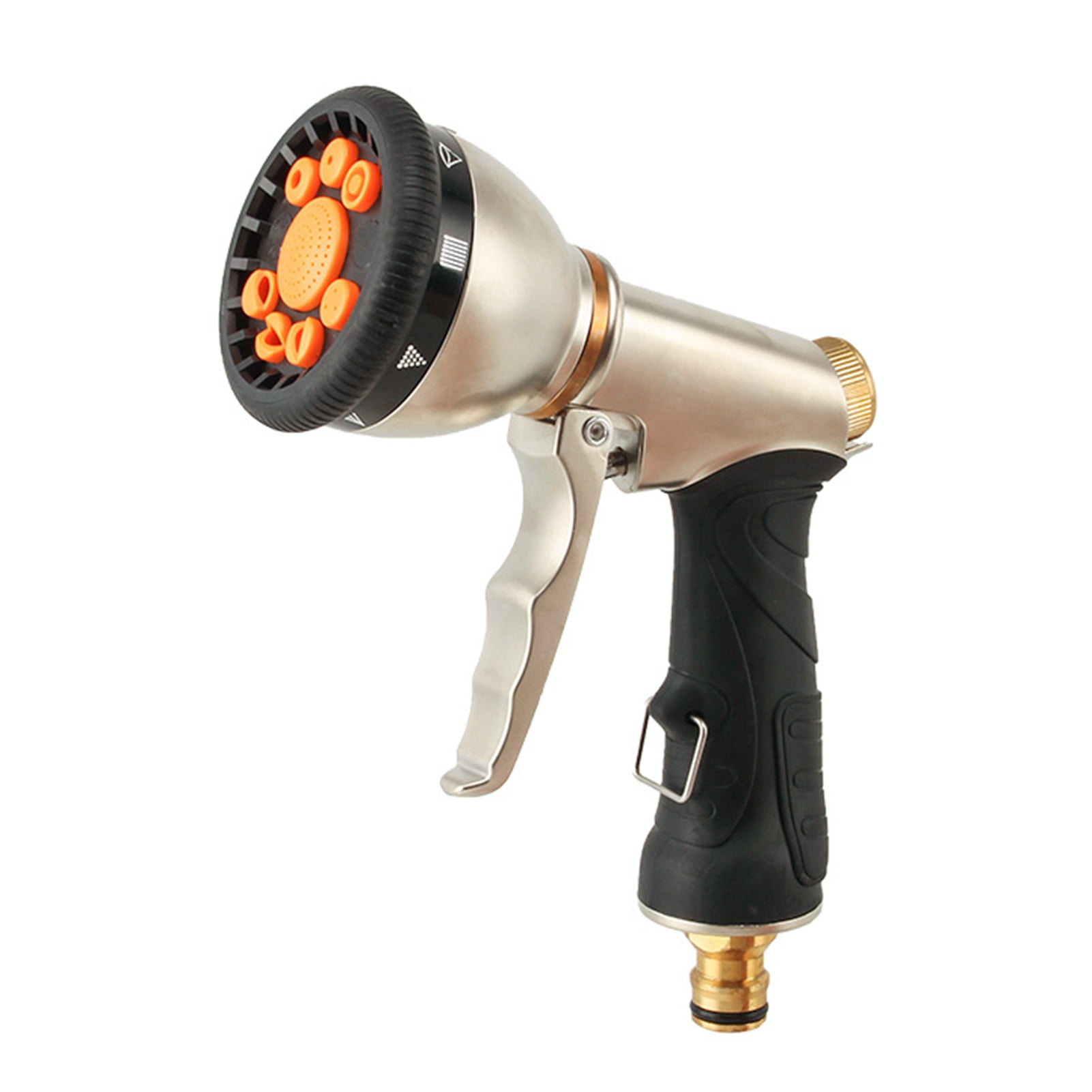 QDXFX Heavy Duty Hose Nozzle 9 Adjustable Spray Patterns Hose Sprayer ...