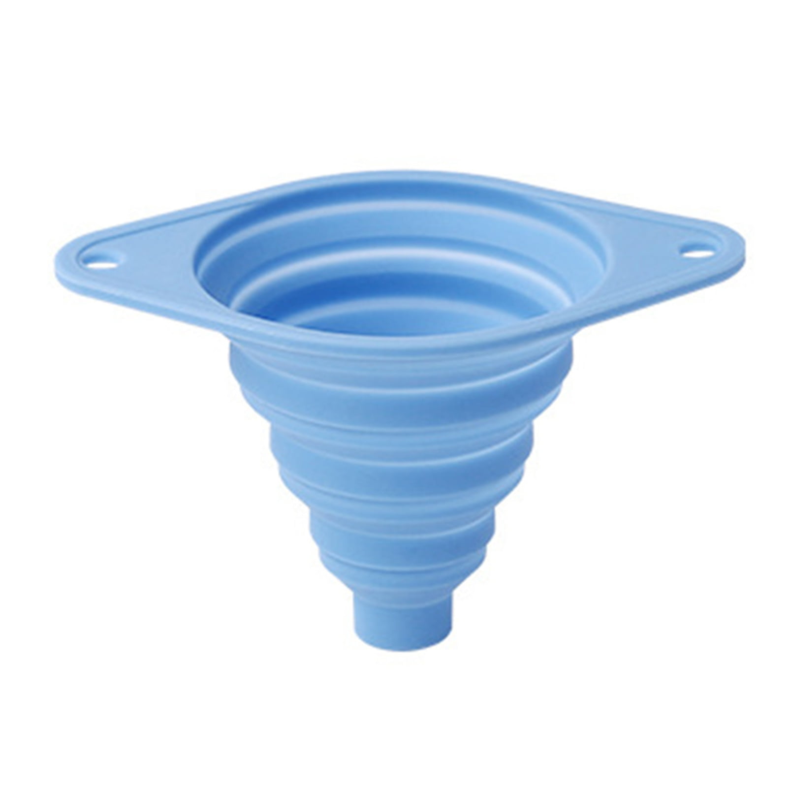 QDXFX Silicone Telescopic Funnel Heat Resistant Collapsible Funnel ...