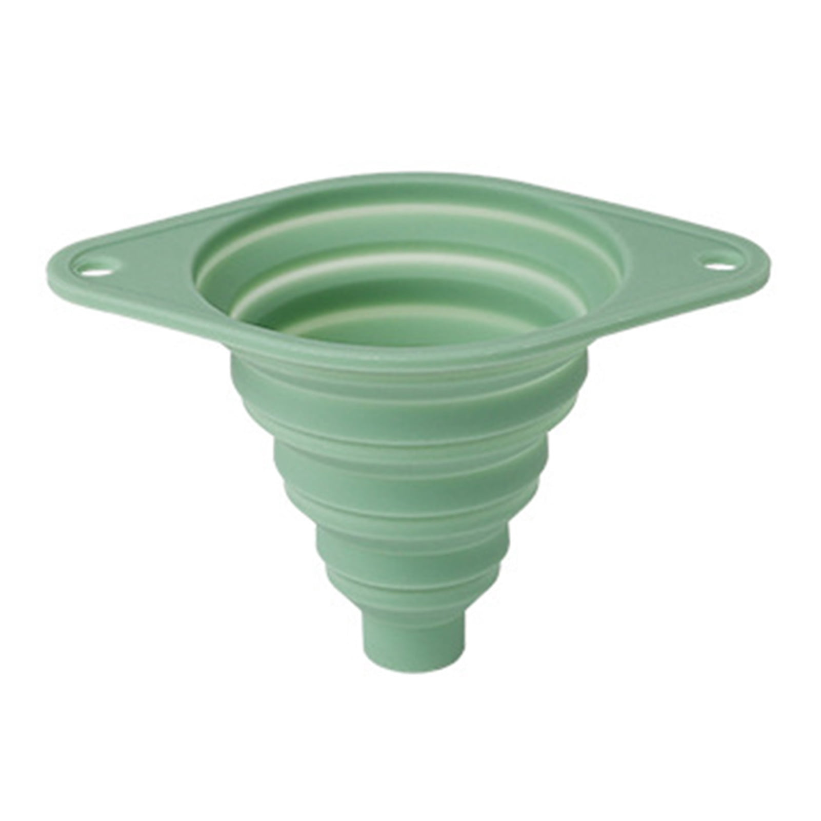 QDXFX Silicone Telescopic Funnel Heat Resistant Collapsible Funnel ...