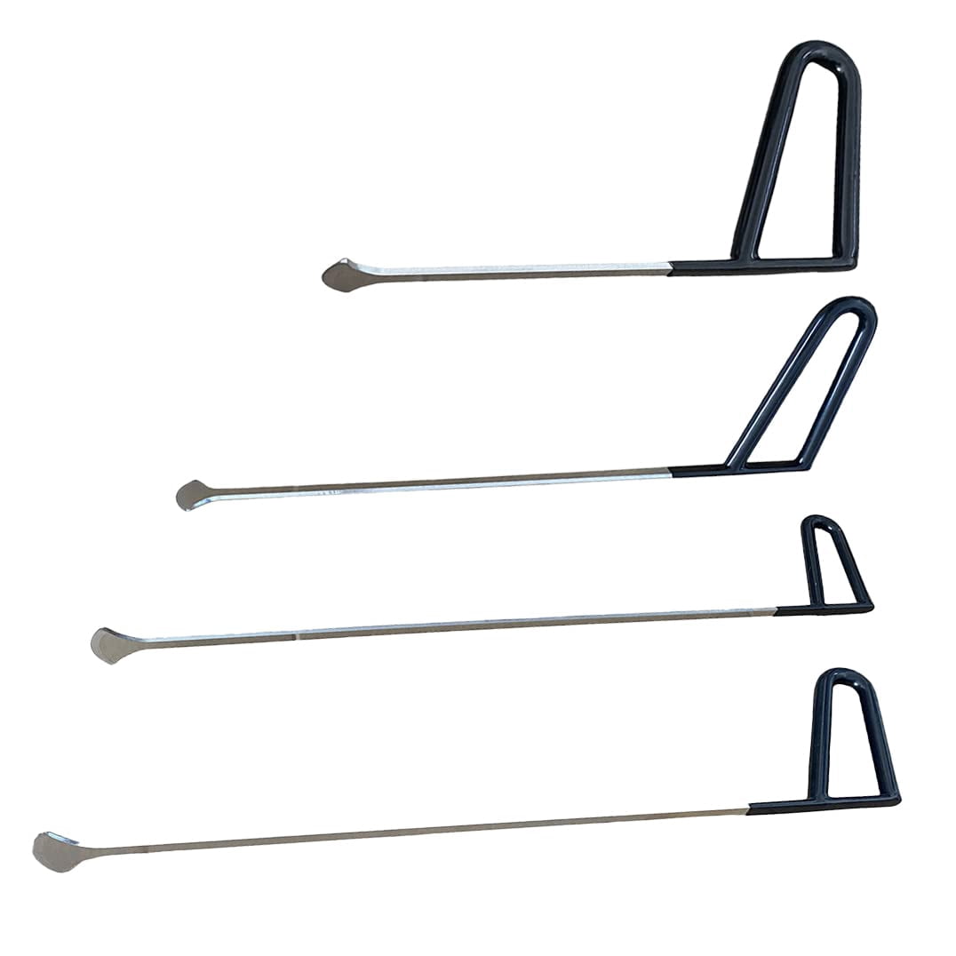 QDentMov Paintless Dent Repair Rod Tool 4 Pcs Whale Tail Set,for Minor ...
