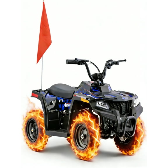 Droyd Fury Electric Youth ATV, 36V 500W Brushless Motor, Dual ...