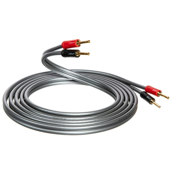 QED Home Stereo XT40i Reference Speaker Cable - 2M (2 cables for 2 ...