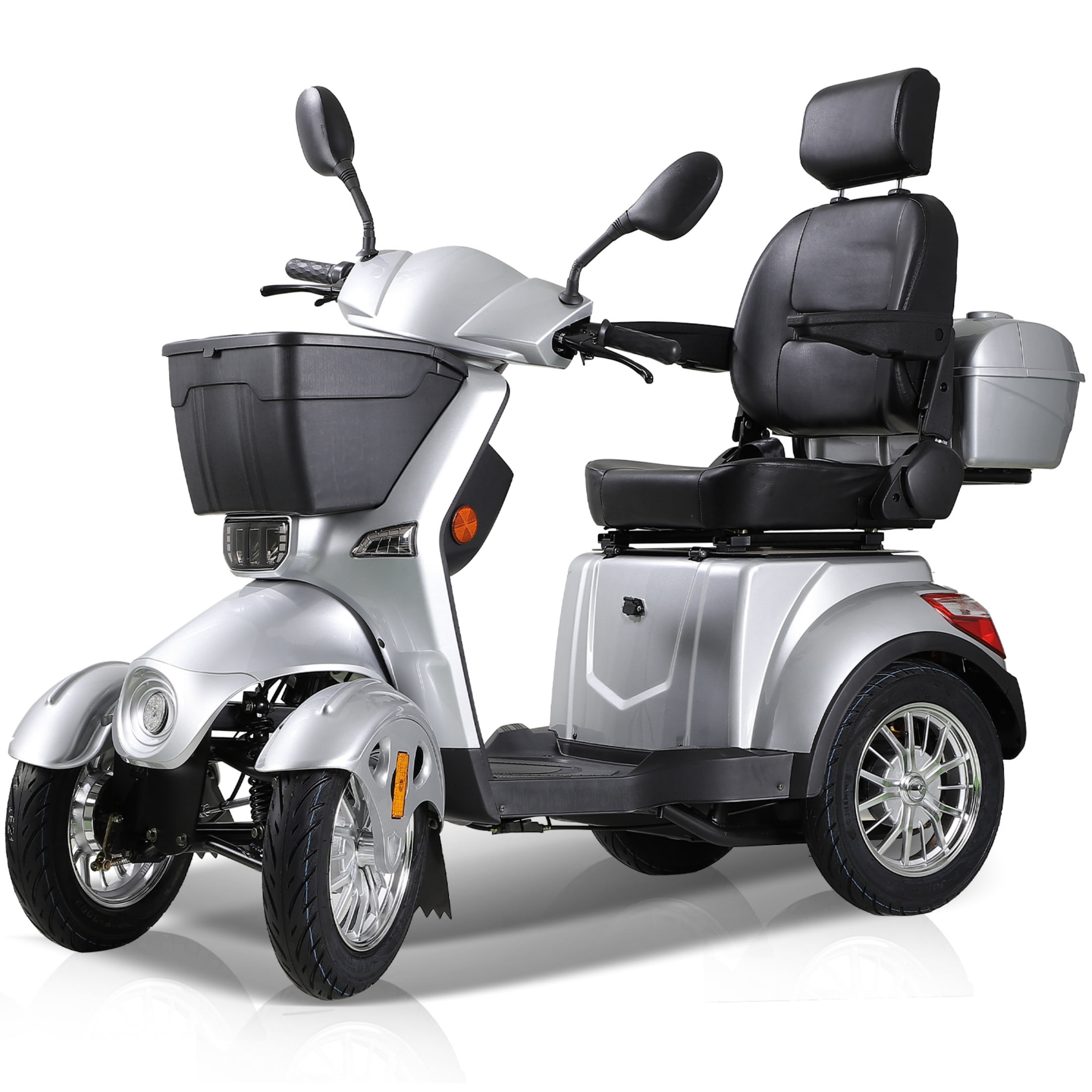 QEEKA All Terrain Mobility Scooter,500lbs Capacity - 800W,Handicap Scooter for Seniors & Adults ...