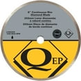 QEP 8 In. Premium Continuous Rim Diamond Tile Blade - Wet Cutting ...