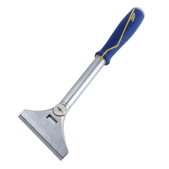 QEP 62920 4 in. Floor and Wall Razor Scraper with 5.25 in. Handle and ...