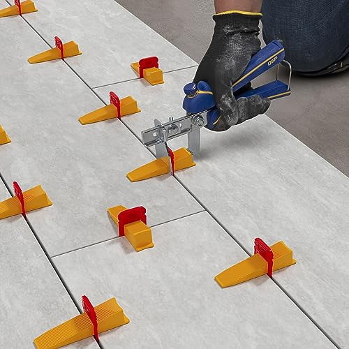 QEP Xtreme Tile Leveling System, Part A, Clips for 1/8" Grout (2,000 ...
