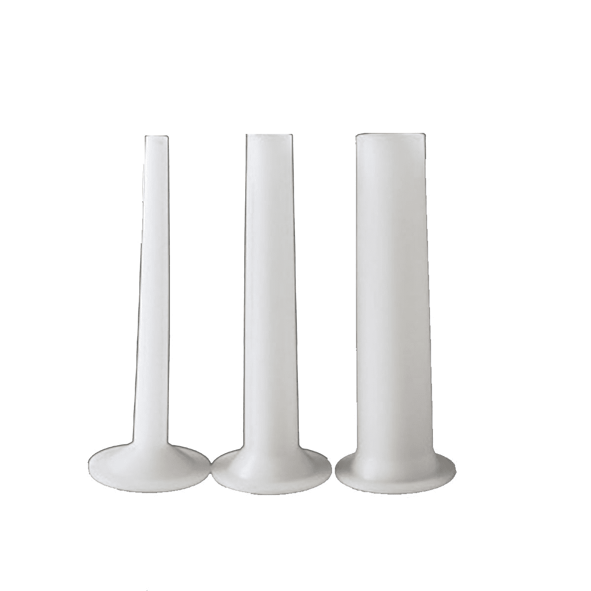 QFEI 3 Pieces Sausage Stuffer Tubes Food Grade Plastic Stuffer Tubes ...