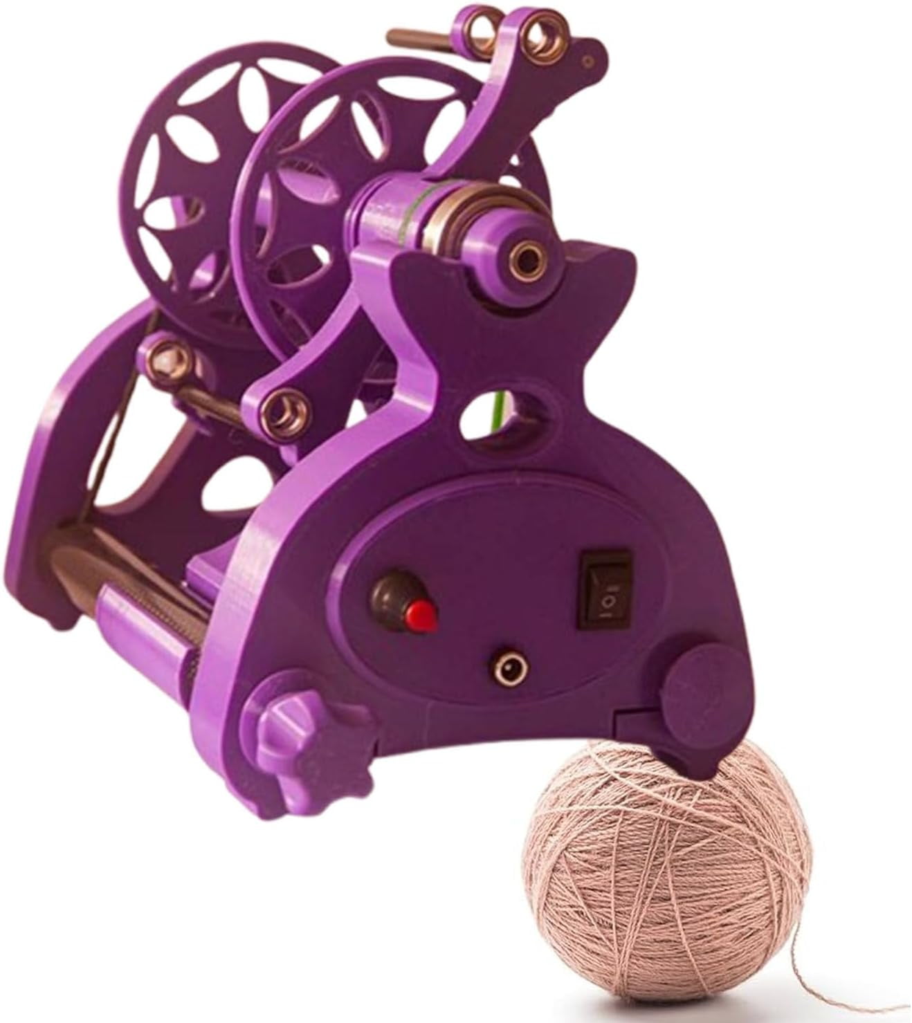 QFGain Electric Spinning Wheel Wool Fibre Twisting, Spinning Wheel Yarn ...