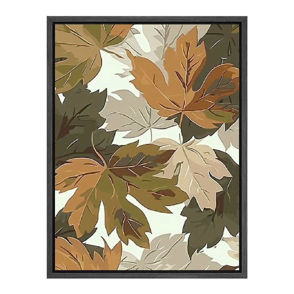 QFMY Fall Artwork Canvas Prints Framed Wall Picture Artwork Ready to ...