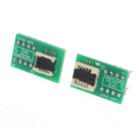 QFN8 Chip Programmer Sockets Adapter 6X8 and 5X6 Burn in Tests Seats ...