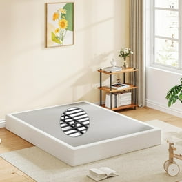 Free Shipping Signature Design by Ashley 10 Mattress Box Spring with Metal Foundation Twin XL White Walmart