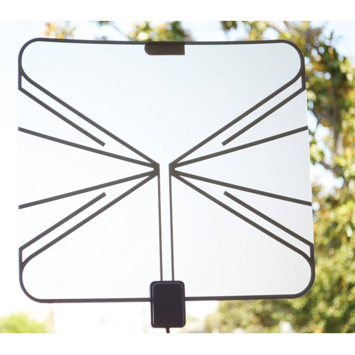 QFX 17 HD/DTV Ultra-Thin Transparent Antenna - Walmart.com
