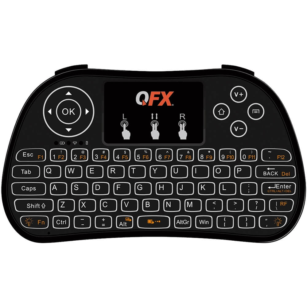 QFX ABXK1 Illuminated Keyboard and Touch Pad - Walmart.com