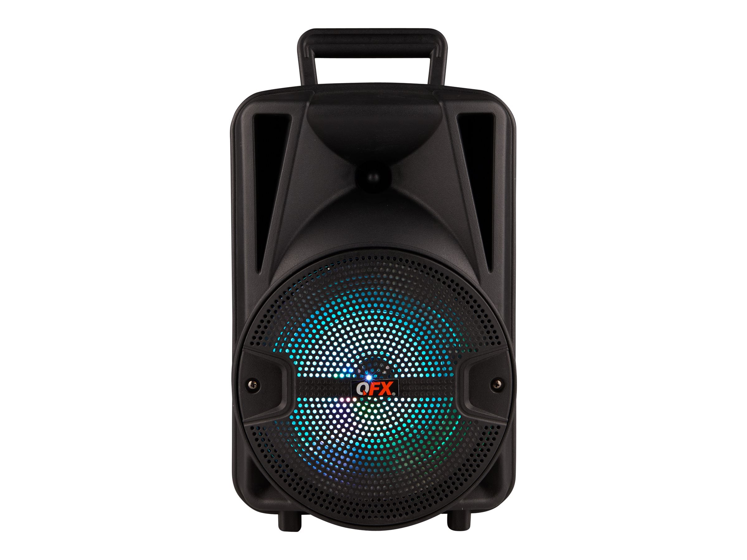 QFX Portable Wireless Party Power Sound System with Bluetooth ...