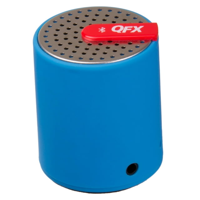 QFX Portable BT Speaker with AUX-IN (Blue) - Walmart.com