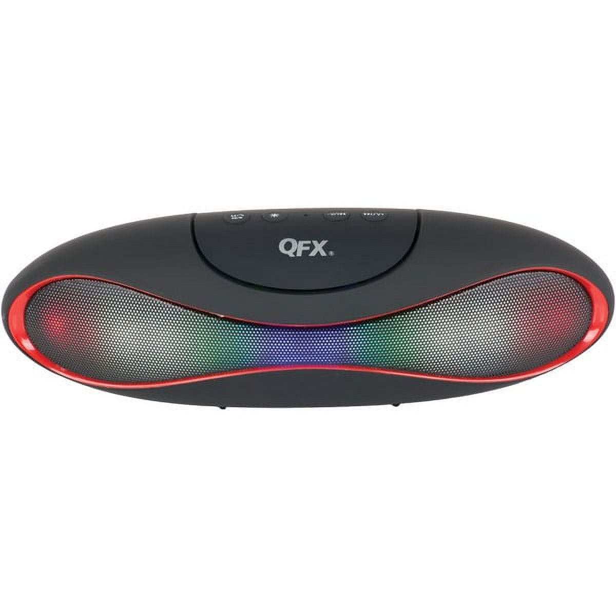 QFX Portable Bluetooth Speaker, Black, BT-101 - Walmart.com