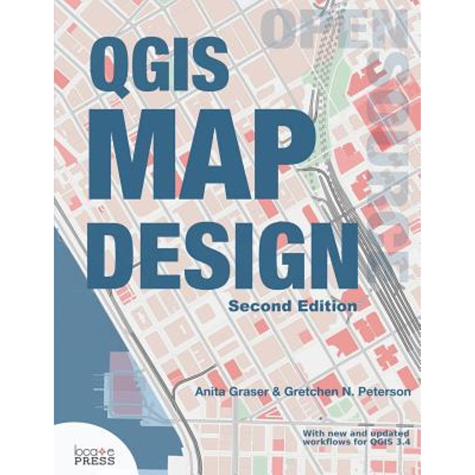 Pre Owned Qgis Map Design Paperback 0998547743 9780998547749 0890
