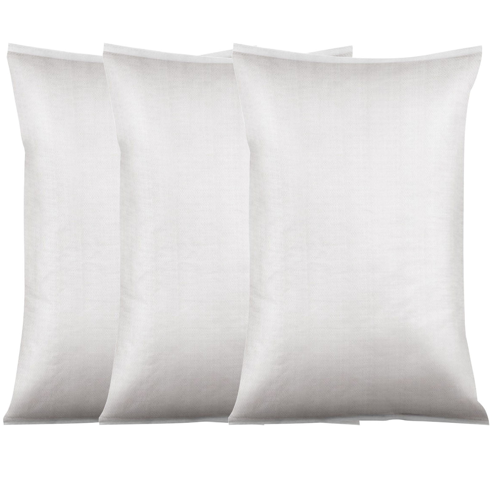 QGJZVUNL 3Pcs Heavy Duty Sand Bag, 35*55cm Woven Rubbles Sacks Bags ...