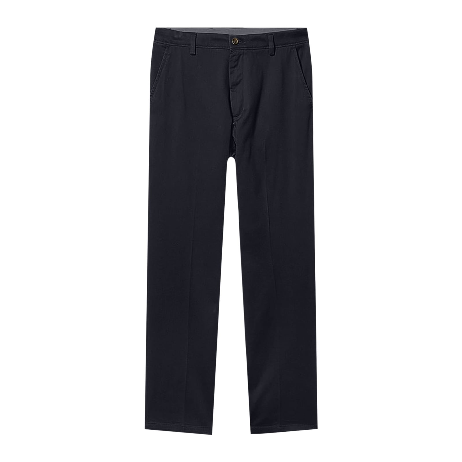 Qgjzvunl Mens Dress Pants Mens Cargo Pants Relaxed Fit Straight Leg Flat Front Tech Pocket