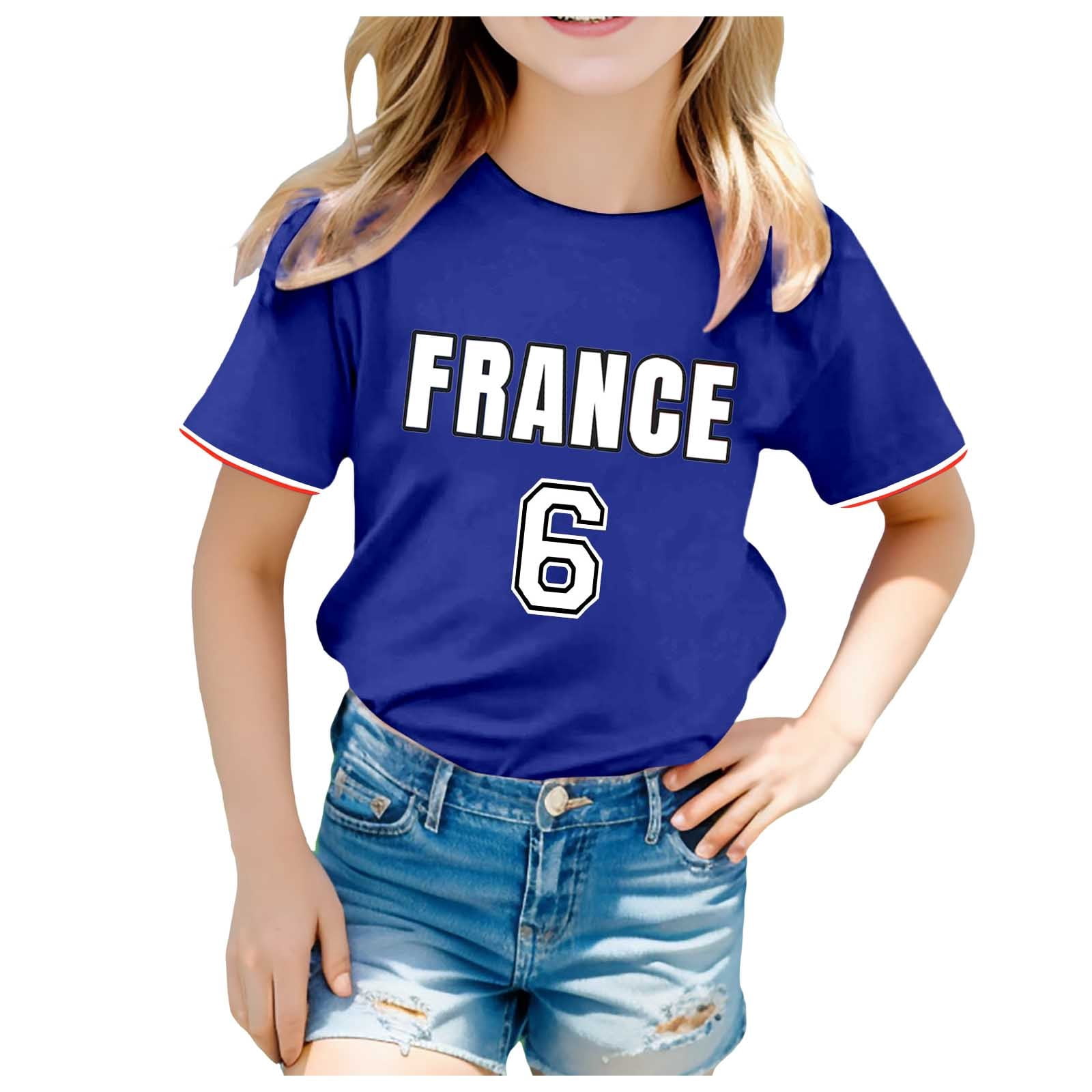 QHFBli Girls Soccer Personalized Soccer Team Name Number Sport Shirt ...