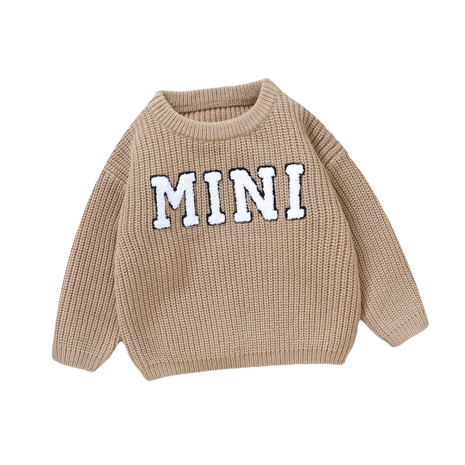 QHFBli Girls Sweaters Kids Long Sleeve Turtleneck Pullover Jumper ...