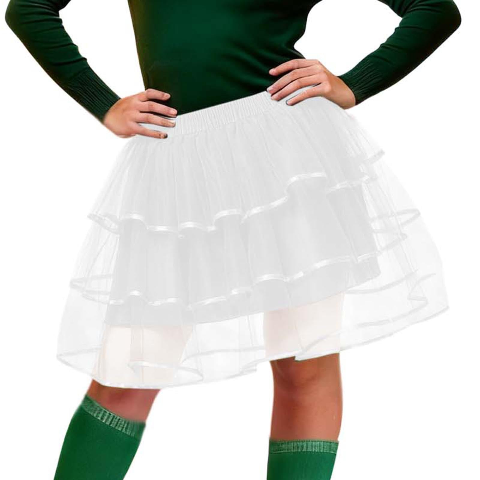 QHFBli Tea-Length Petticoat Skirt, Party Skirt for Women, Vintage 50s ...