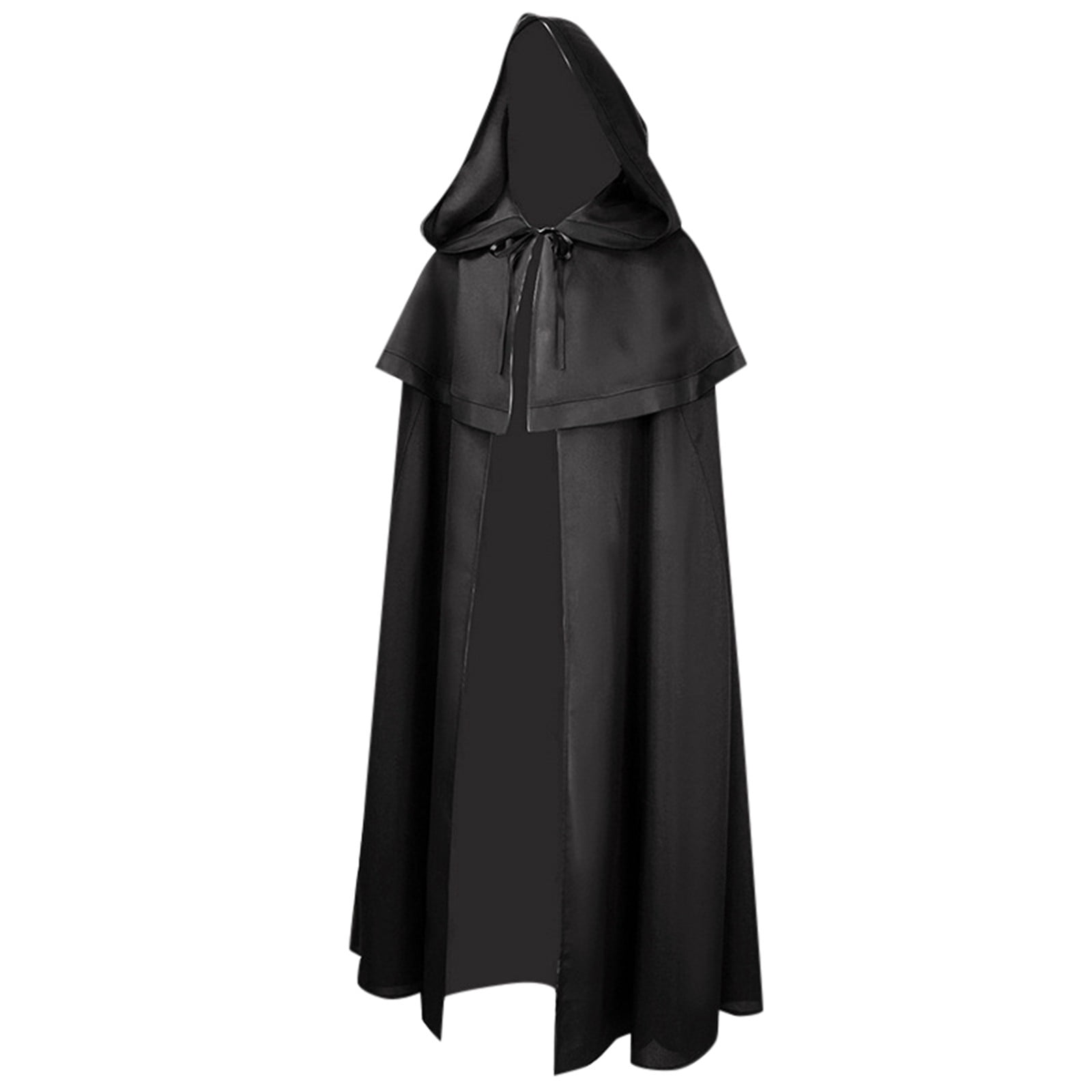 QHFBli Water-Resistant Mens Trench Coat Cape for Men Historical Cloak ...