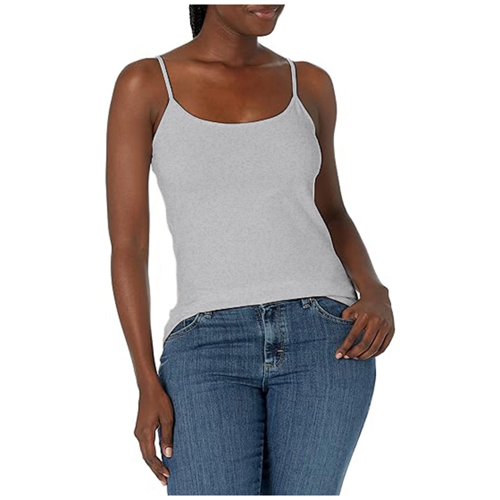 QHFBli Women's Cotton Camisole with Shelf Bra - Walmart.com