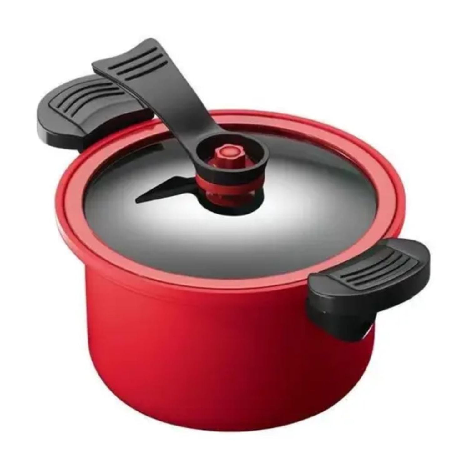 QHNGJZ Compact and Efficient 3.5L Non-Stick Pressure Cooker for Tender ...