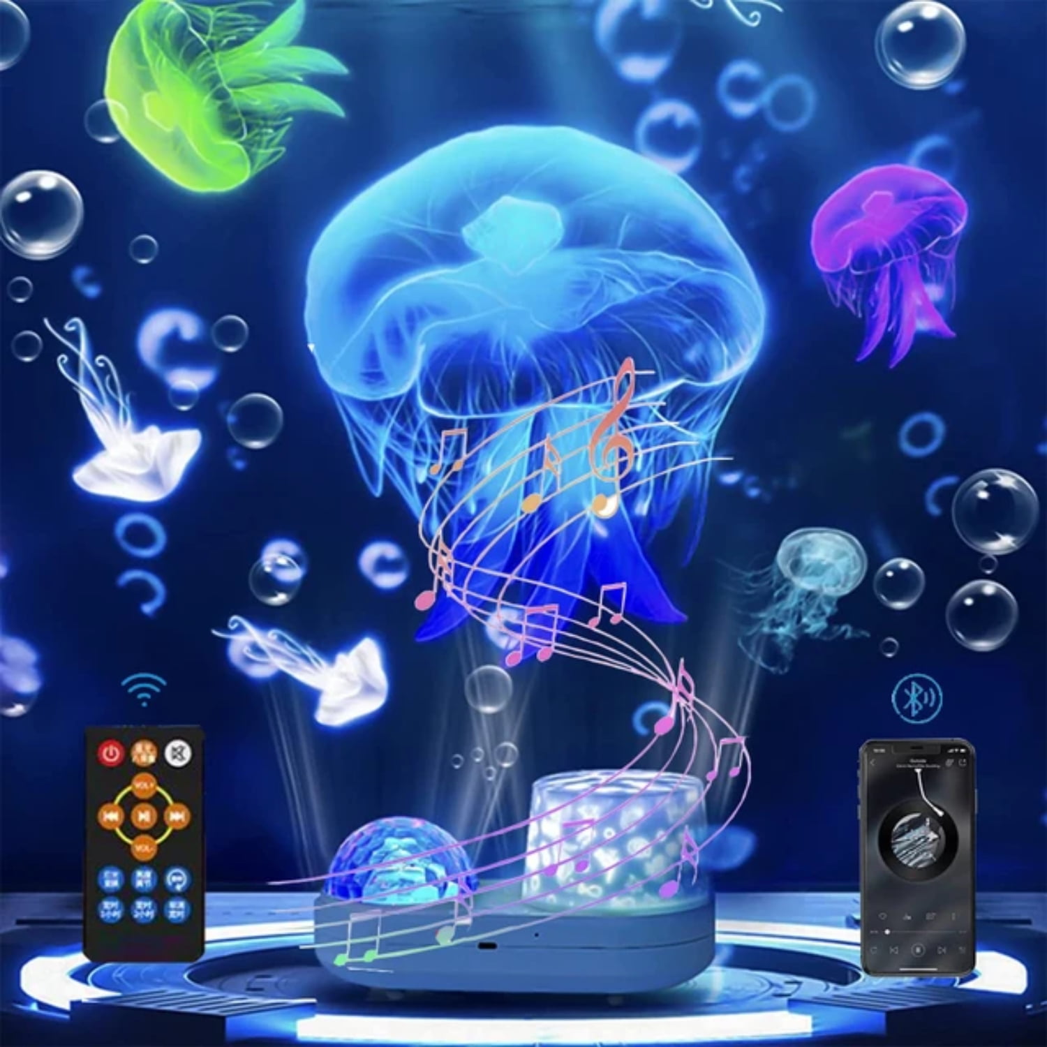 QHNGJZ Enchanting Magical Ocean Star Constellation Projection Lamp ...