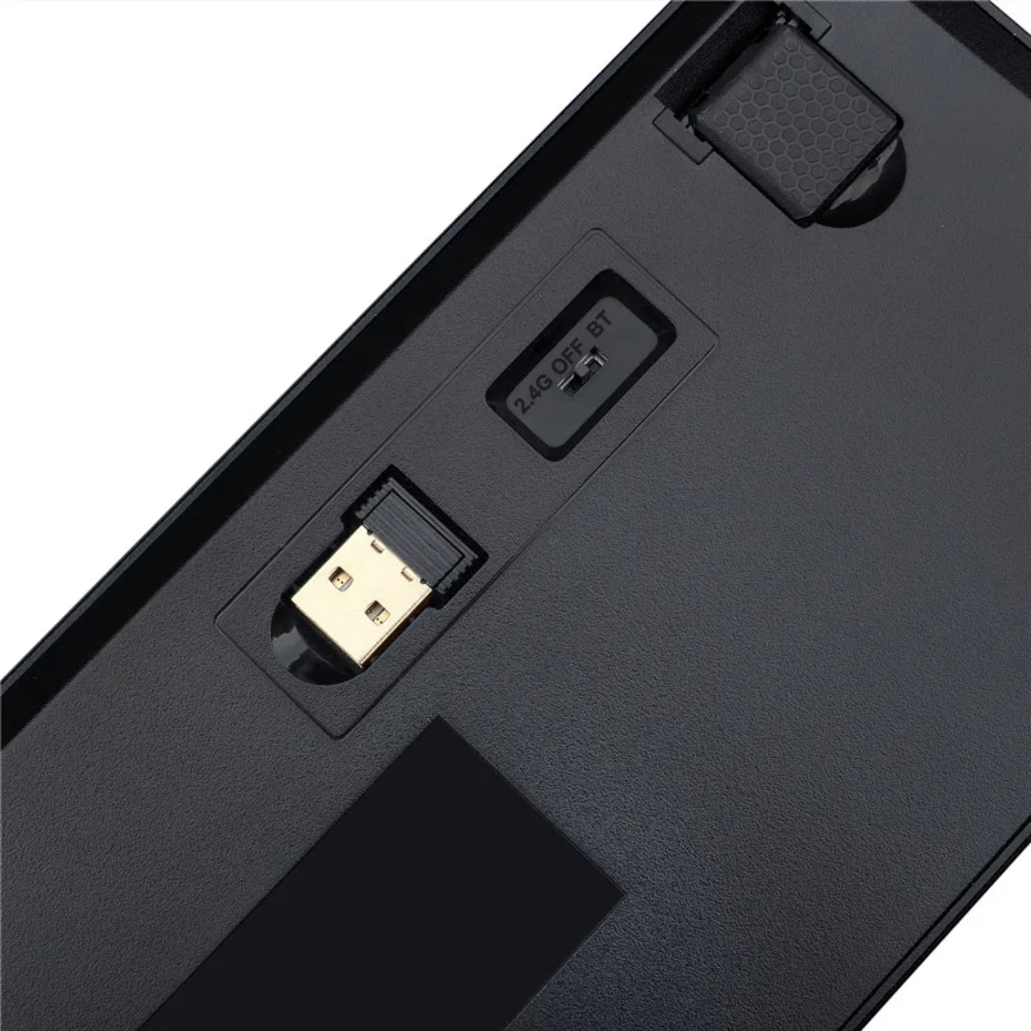 QHNGJZ K624 TKL Wireless RGB Mechanical Keyboard 5.0 BT/2.4 Ghz/Wired ...