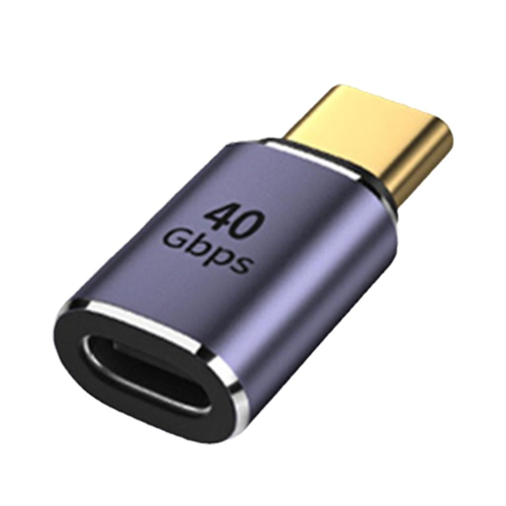 QHUDLV 100w 40gbps Usb-C To Usb-C Adapter Type C Fast Charging Convert ...