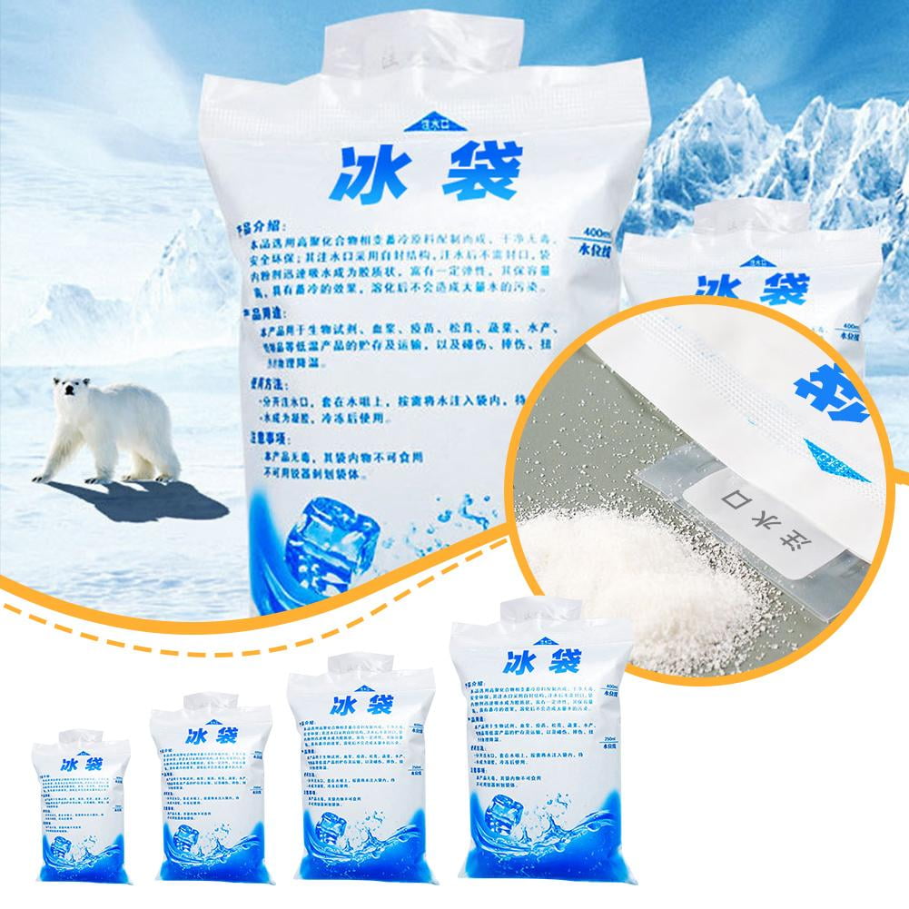 QHUDLV 10pcs Disposable Ice Packs Fresh Ice Pack Keep Fresh Gel Dry Ice ...