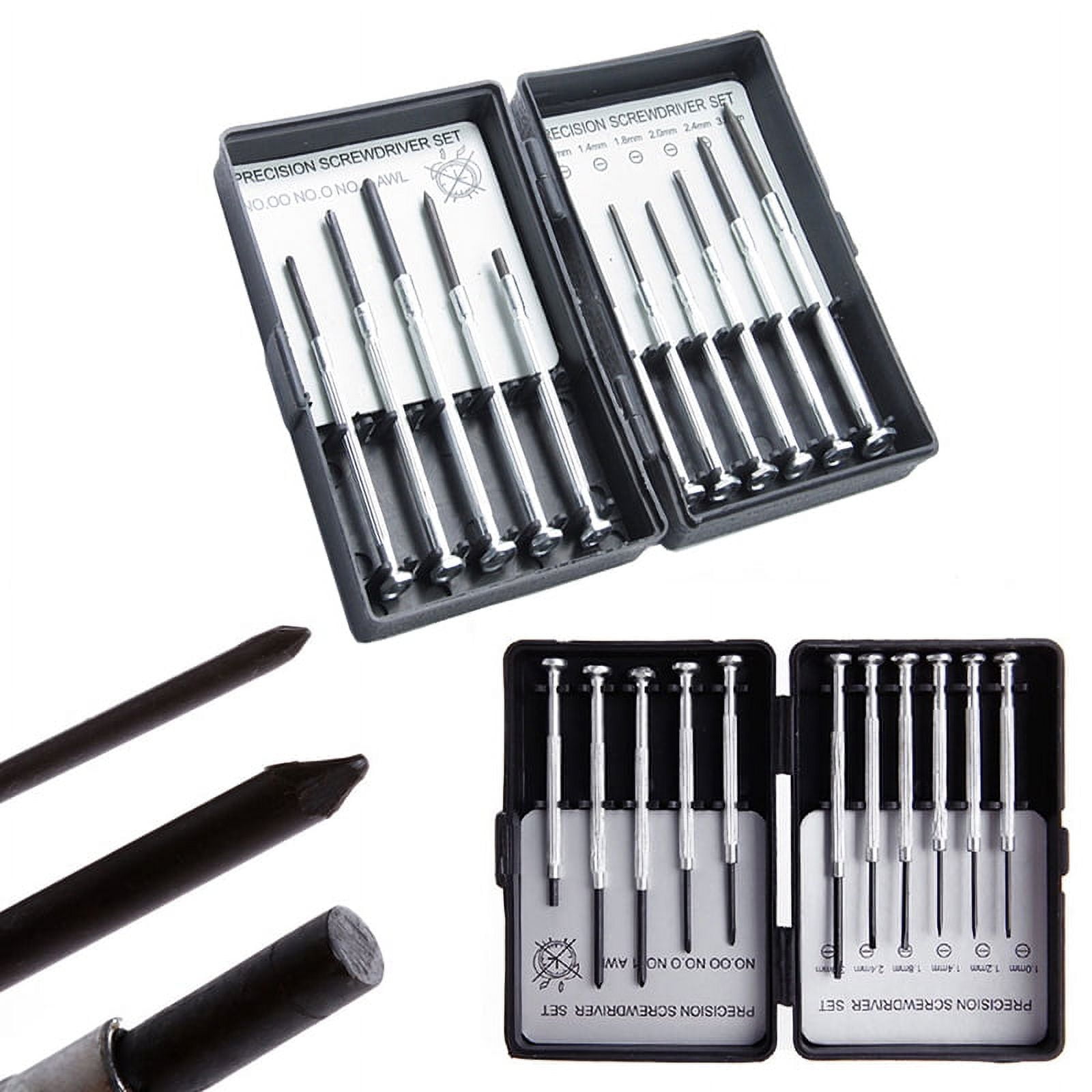 QHUDLV 11PCS Precision Screwdriver Set, Mini Magnetic Tip Screwdrivers ...